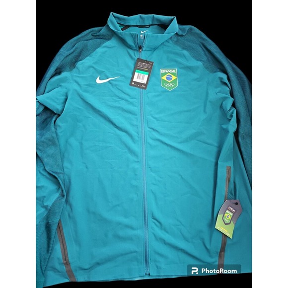 Nike | Jackets & Coats | Nike Flex Dri Fit Rio Olympics 26 Team Brazil ...